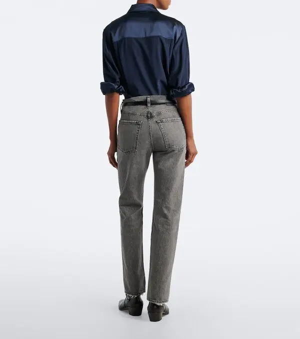 Citizens Of Humanity 90s French Cropped Straight Leg Jeans