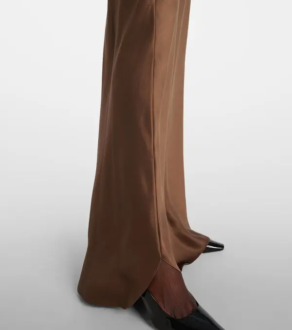 NILI LOTAN Cami Silk Charmeuse Slip Dress