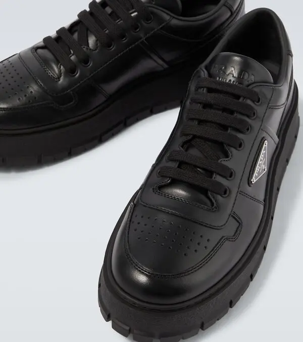Prada Leather Sneakers