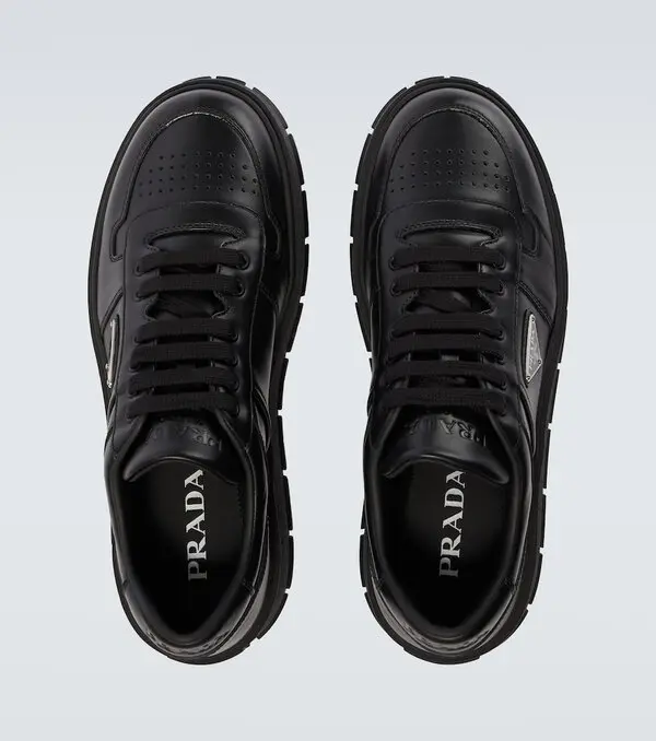 Prada Leather Sneakers