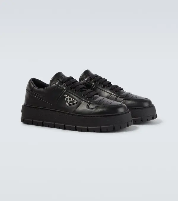 Prada Leather Sneakers