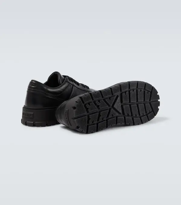 Prada Leather Sneakers