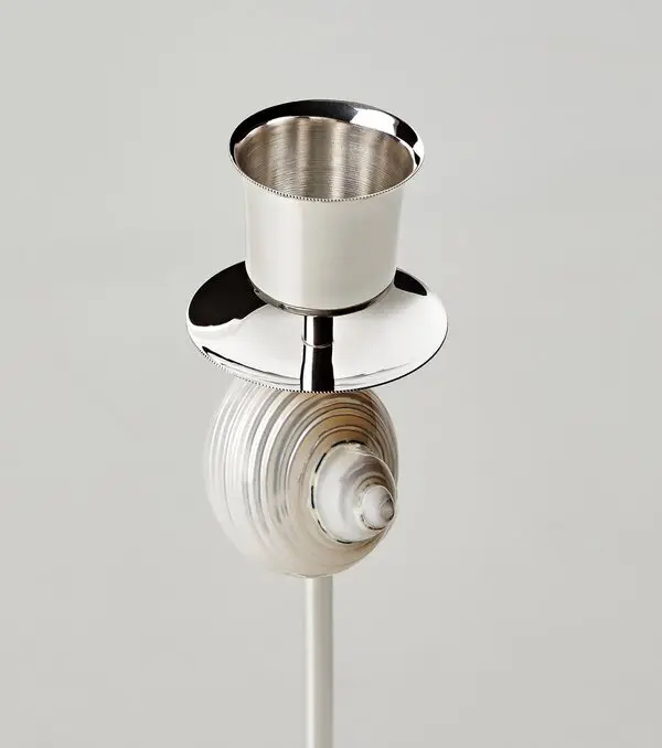TAVARES 1922 Shell Sterling Candle Holder