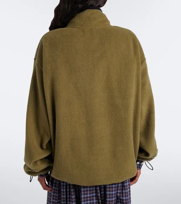 Miu Miu Oversized Fleece Jacket