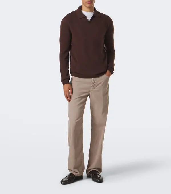 THE ROW Soft Eel Leather Loafers