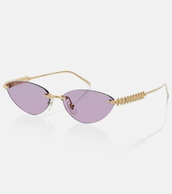 Cartier Clash De Cat-eye Sunglasses