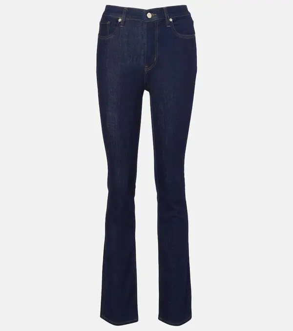 FRAME Pencil High-rise Slim Jeans