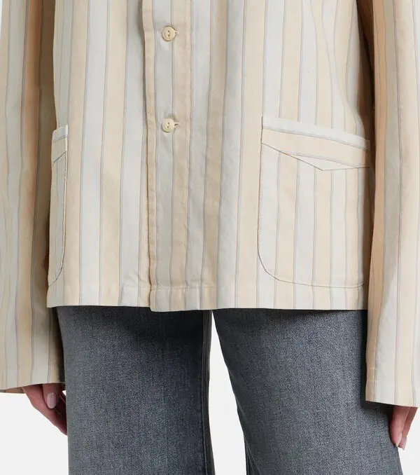 MAISON MARGIELA Striped Cotton Shirt