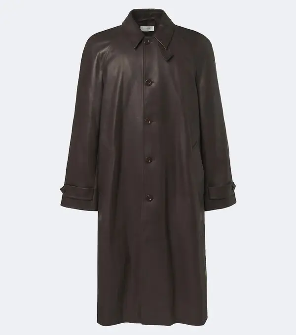 THE ROW Sitali Leather Car Coat