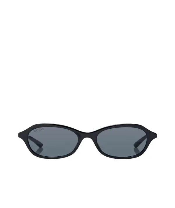 Gucci Bella Oval Sunglasses - Black
