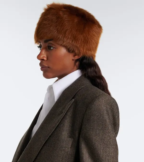 Saint Laurent Shearling Hat