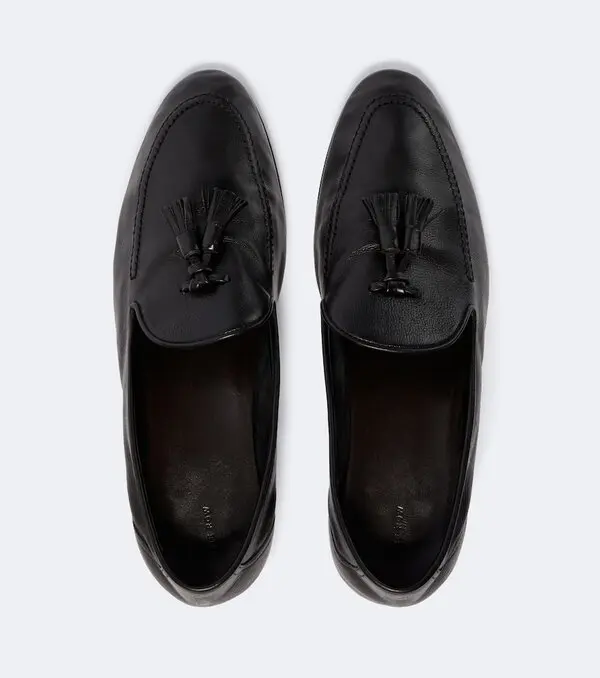 THE ROW Caden Leather Loafers