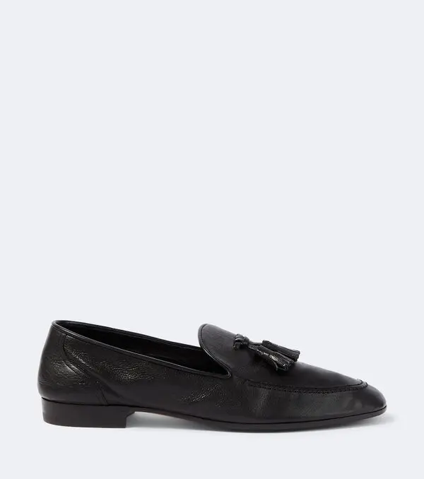 THE ROW Caden Leather Loafers