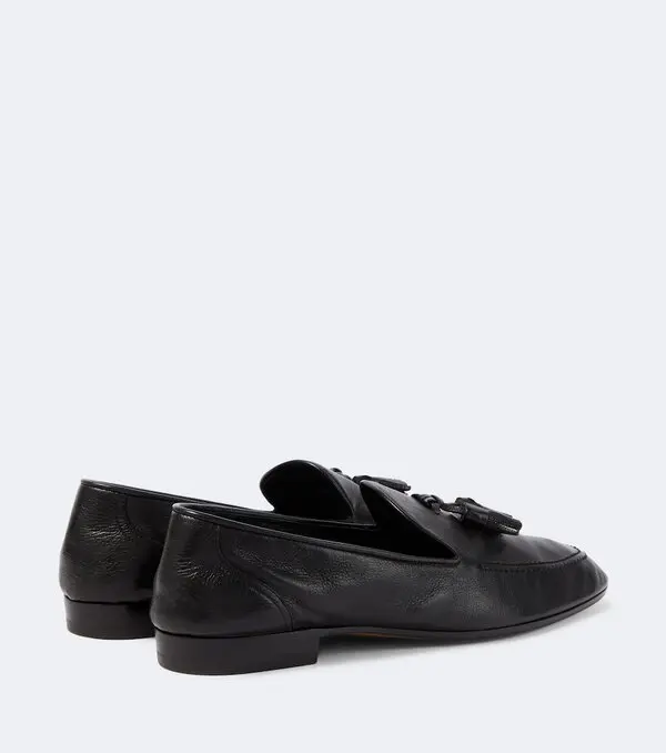 THE ROW Caden Leather Loafers
