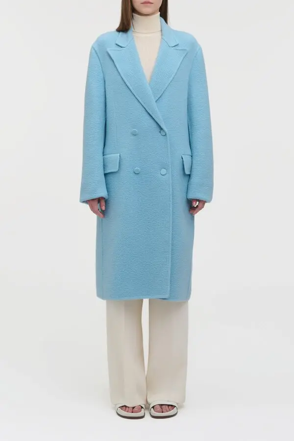 Gabriela Hearst Mcaffrey Double-breasted Cashmere Felt Coat