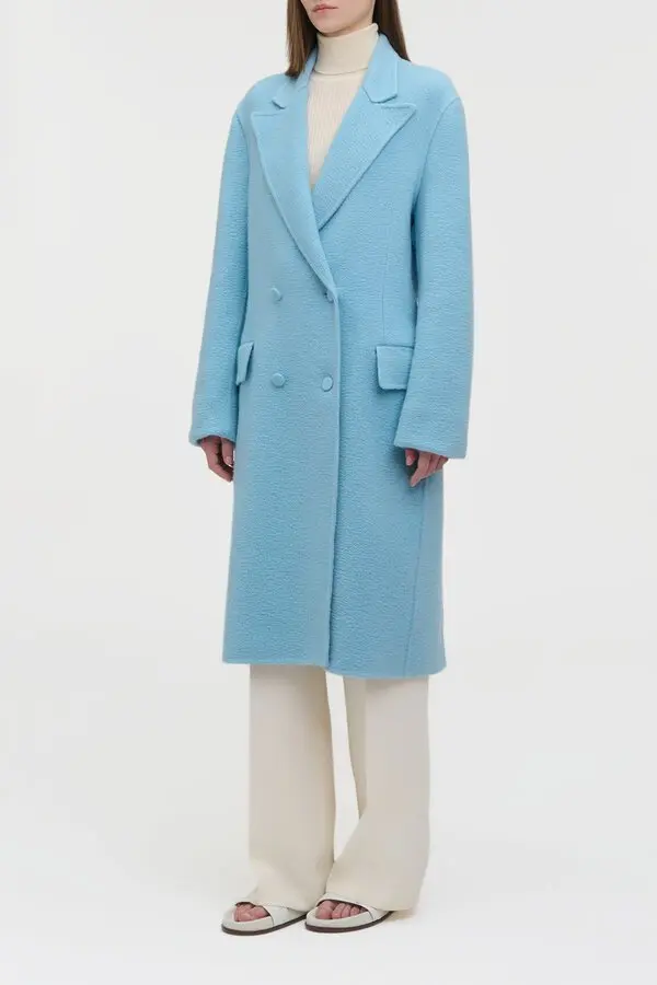 Gabriela Hearst Mcaffrey Double-breasted Cashmere Felt Coat