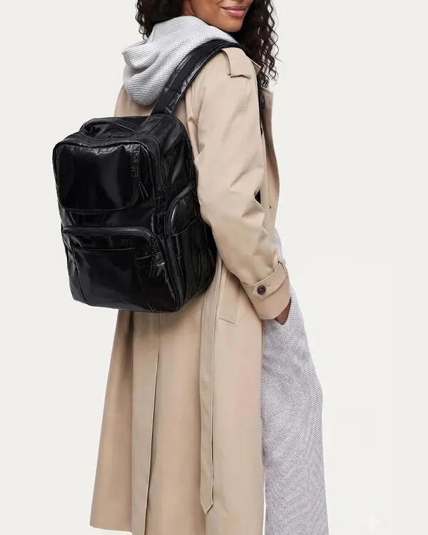 AIMEE Dakota Laptop Backpack - Black