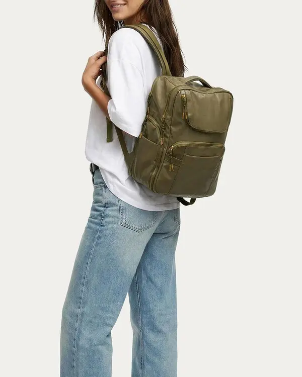 AIMEE Dakota Laptop Backpack - Olive