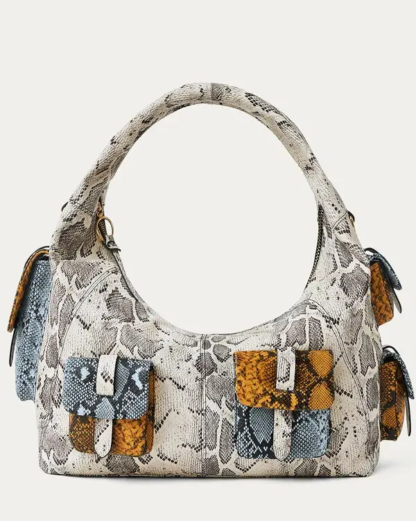 AIMEE Rebel Shoulder Bag - Snake Multi