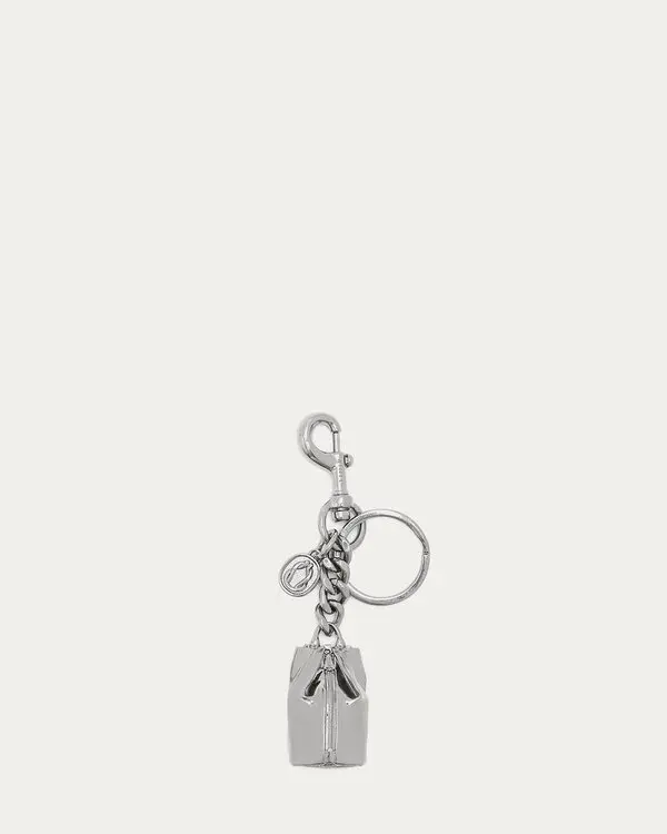 AIMEE Tamitha Backpack Key Chain - Shiny Silver