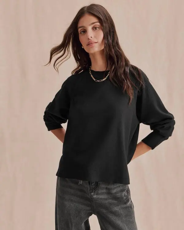 Splendid Winslow Raglan Top - Java