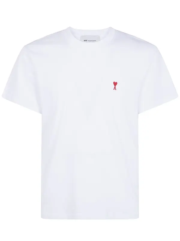 AMI Paris De Coeur" T-shirt - White