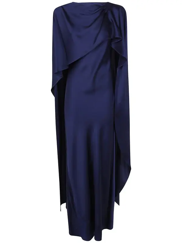 Simkhai Coat Cape Gown "izel - Blue