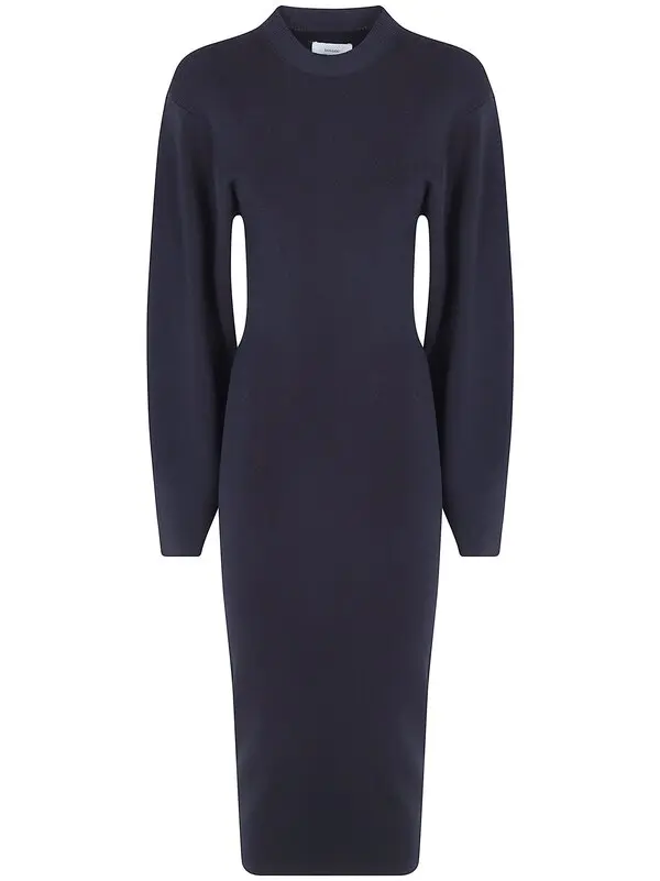 Loulou De Saison Elena High-neck Bodycon Dress
