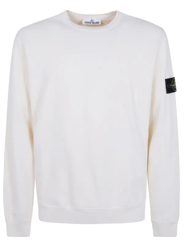 Stone Island Sweatshirt Round Neck "l2.s15.61000.49.s0a20 V0093 - White
