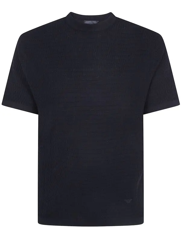 Emporio Armani T-shirt Classic Round Neck - Black