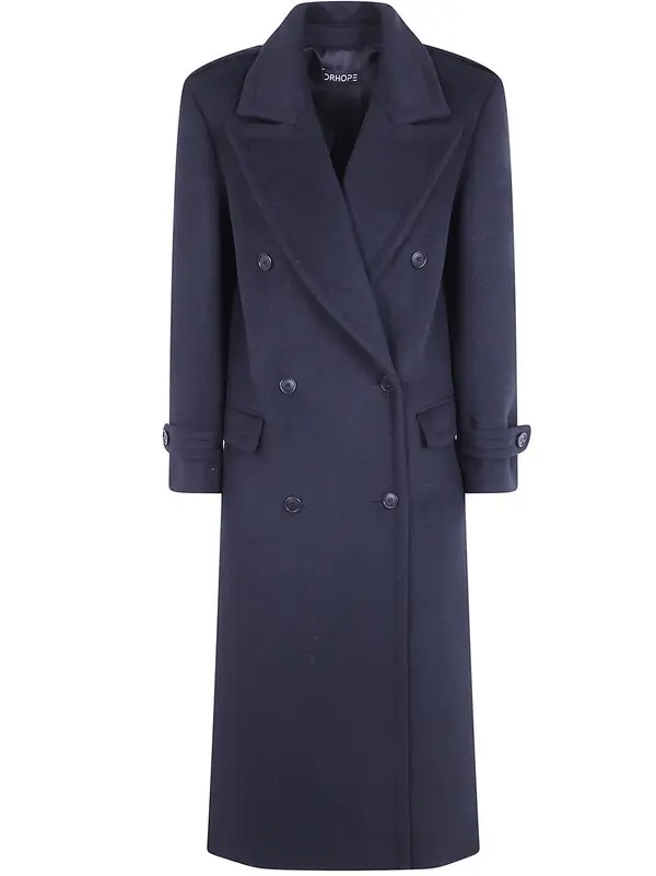 DRHOPE Maxi Wool Coat