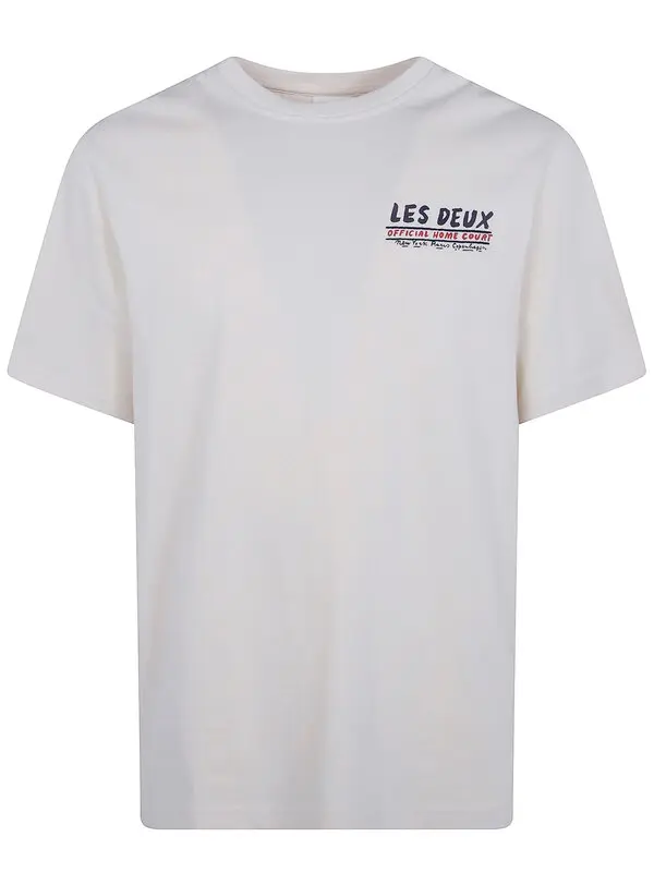 LES DEUX T-shirt Main Feature "record