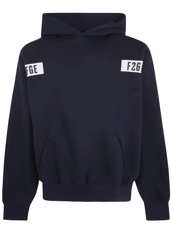 Fear Of God Sweatshirt Vintage "90's" Hoodie - Black