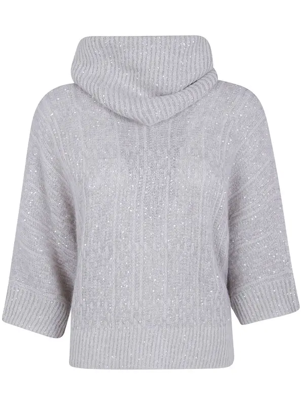 D.exterior Sweater Cowl Neck "galles