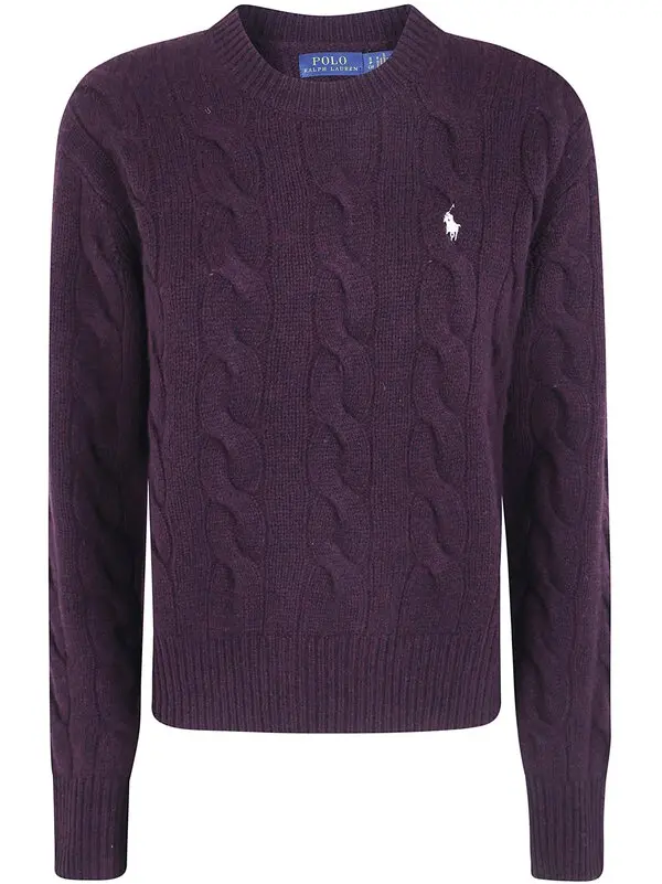 Polo Ralph Lauren Sweater Pullover "costruzione Wool Cashmere