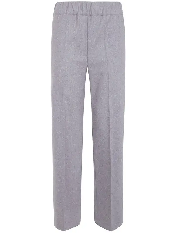 D.exterior Pants Wide Leg "flannel Wide Leg Trousers