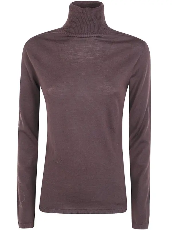 D.exterior Sweater Basic Merino Turtle Neck