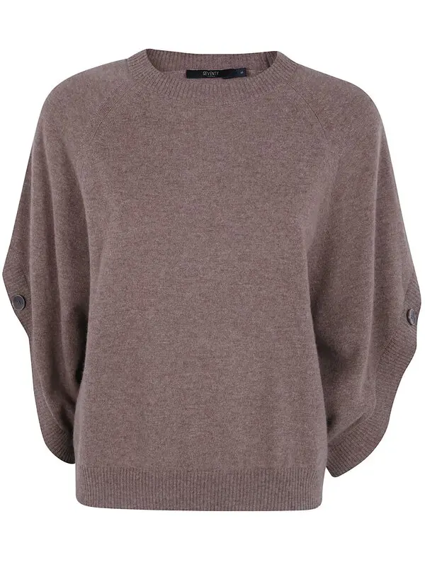 Seventy Sweater Wool Cashmere Blend Cape