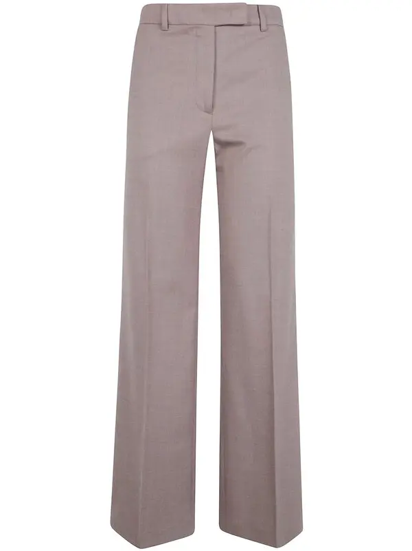 Seventy Pants Wool Wide Leg Trousers