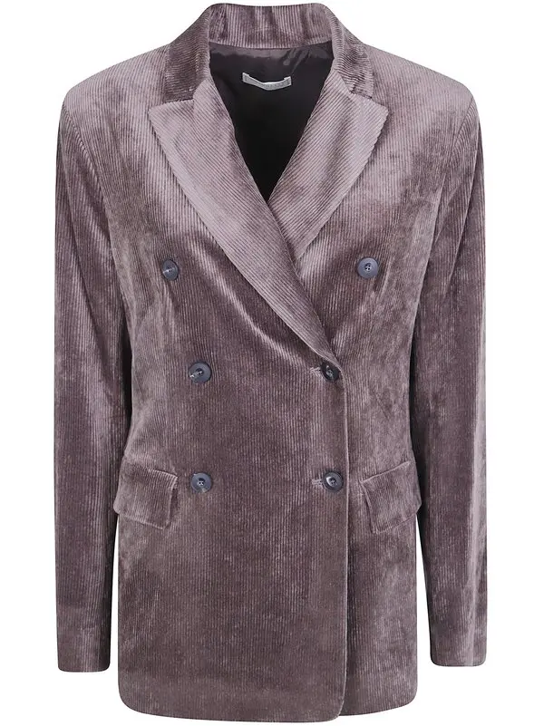 Antonelli Firenze Double Breasted Corduroy Blazer