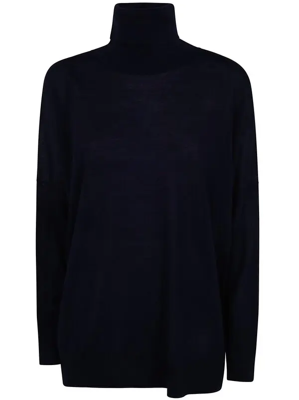 LABORATORIO Sweater High Neck "oversize High Neck Pulllover