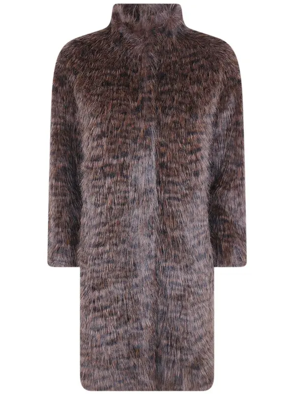 BETTA CORRADI High Neck Coat