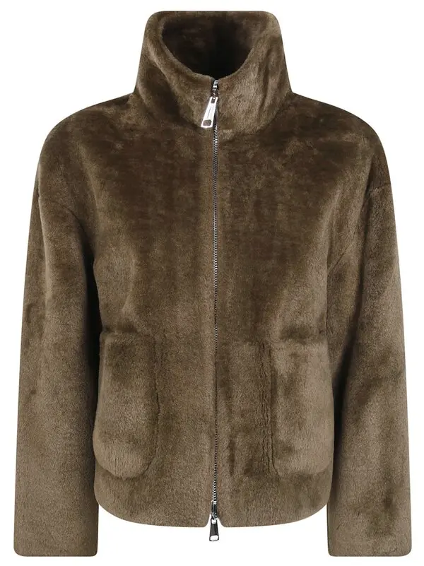 BETTA CORRADI Jacket High Neck "shao