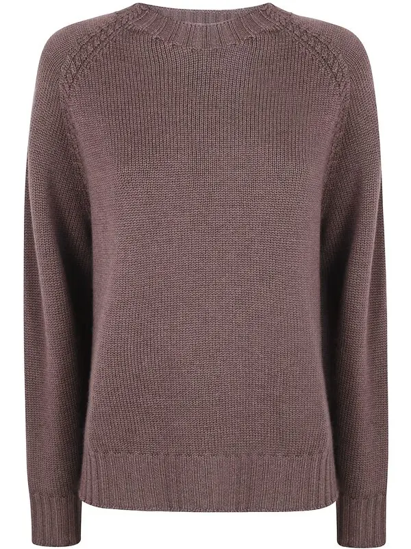 Rossopuro Sweater Long Sleeved Round Neck
