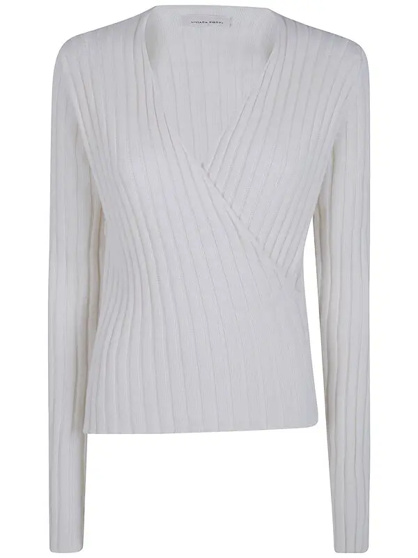 Liviana Conti Cashmere Knit Sweater - Beige