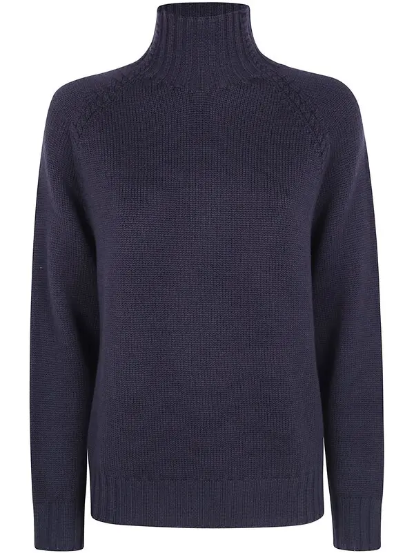 Rossopuro Sweater Long Sleeved "turtle Neck
