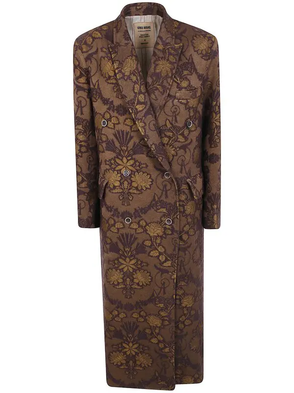 UMA WANG Coat Wool Blend "camelot