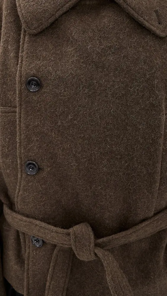 LEMAIRE Short Wrap Coat