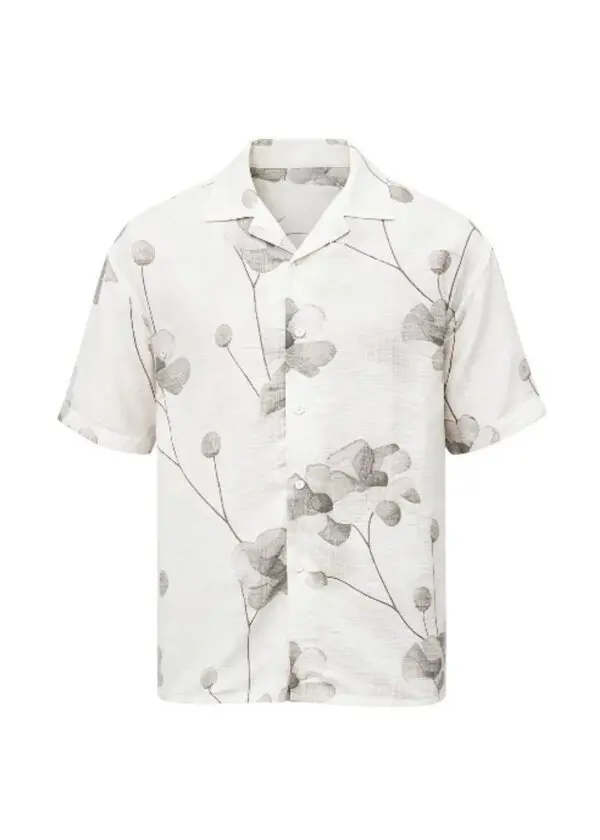 VAYLA Lightweight Short Sleeve Printed Shirt