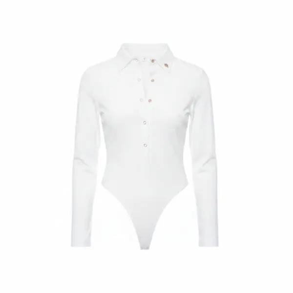 FOREPLAY GOLF Foreplay Golf Polo Bodysuit Long Sleeve
